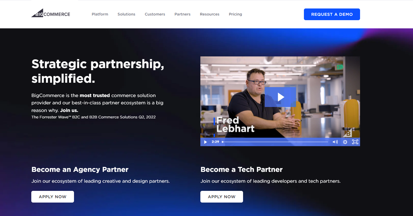 How to become a BigCommerce partner?